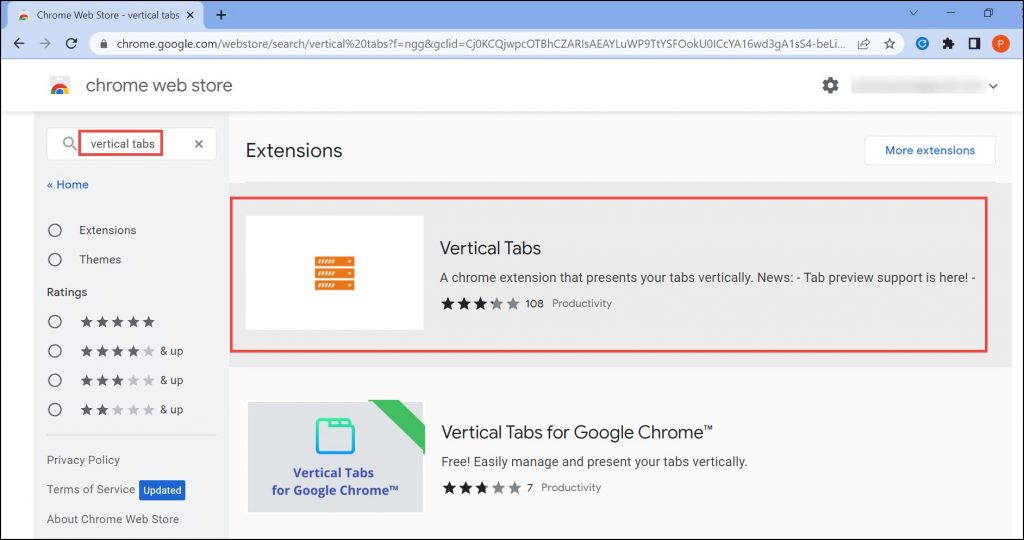 How to get Chrome Vertical Tabs in Side Panel? - ChromeFixes
